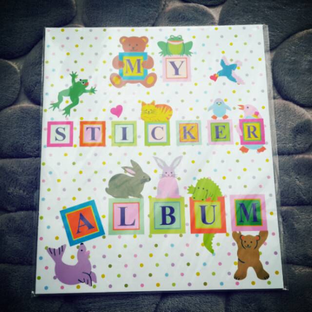 Jual Buku Sticker / Buku Stiker / Buku Album untuk koleksi Sticker ...