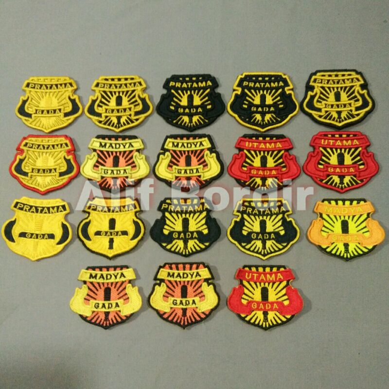 Jual Bordir Logo Gada Pratama Madya Utama Timbul | Shopee Indonesia