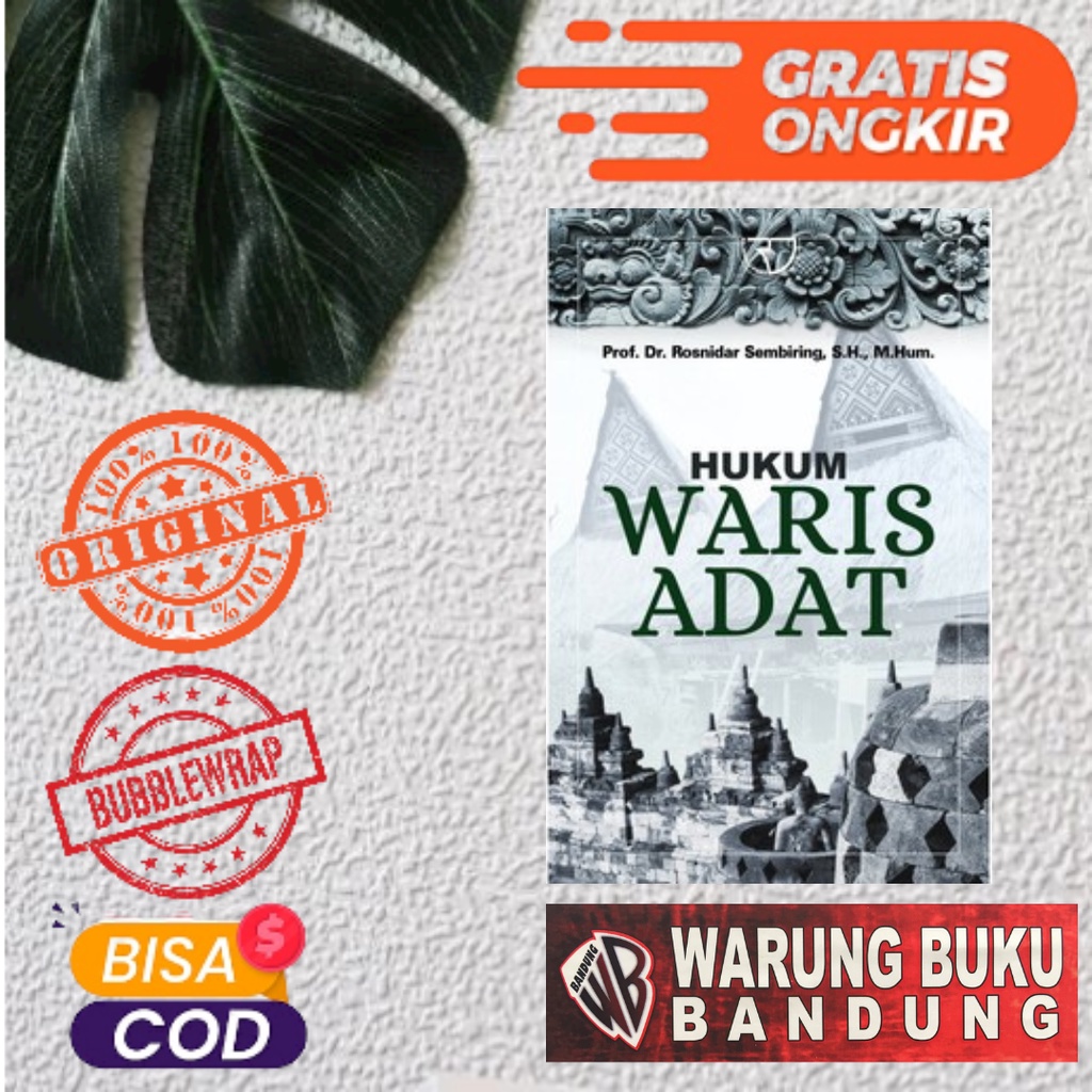 Jual BUKU HUKUM WARIS ADAT - Rosnidar Sembiring | Shopee Indonesia