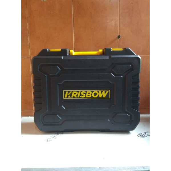 Jual tool box kotak koper bor cordless krisbow 18v | Shopee Indonesia