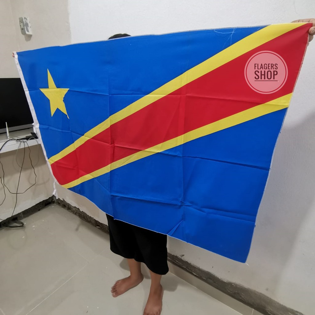 Jual Bendera Republik Demokratik Kongo/Democratic Republic of the Congo ...