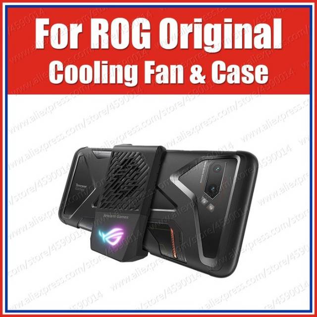 Jual Asus Rog Phone 2 Aeroactive Cooler Fan Original + Aero Case ...