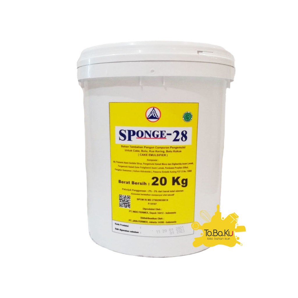 Jual Sponge-28 500gr (Kemasan Repack) | Shopee Indonesia