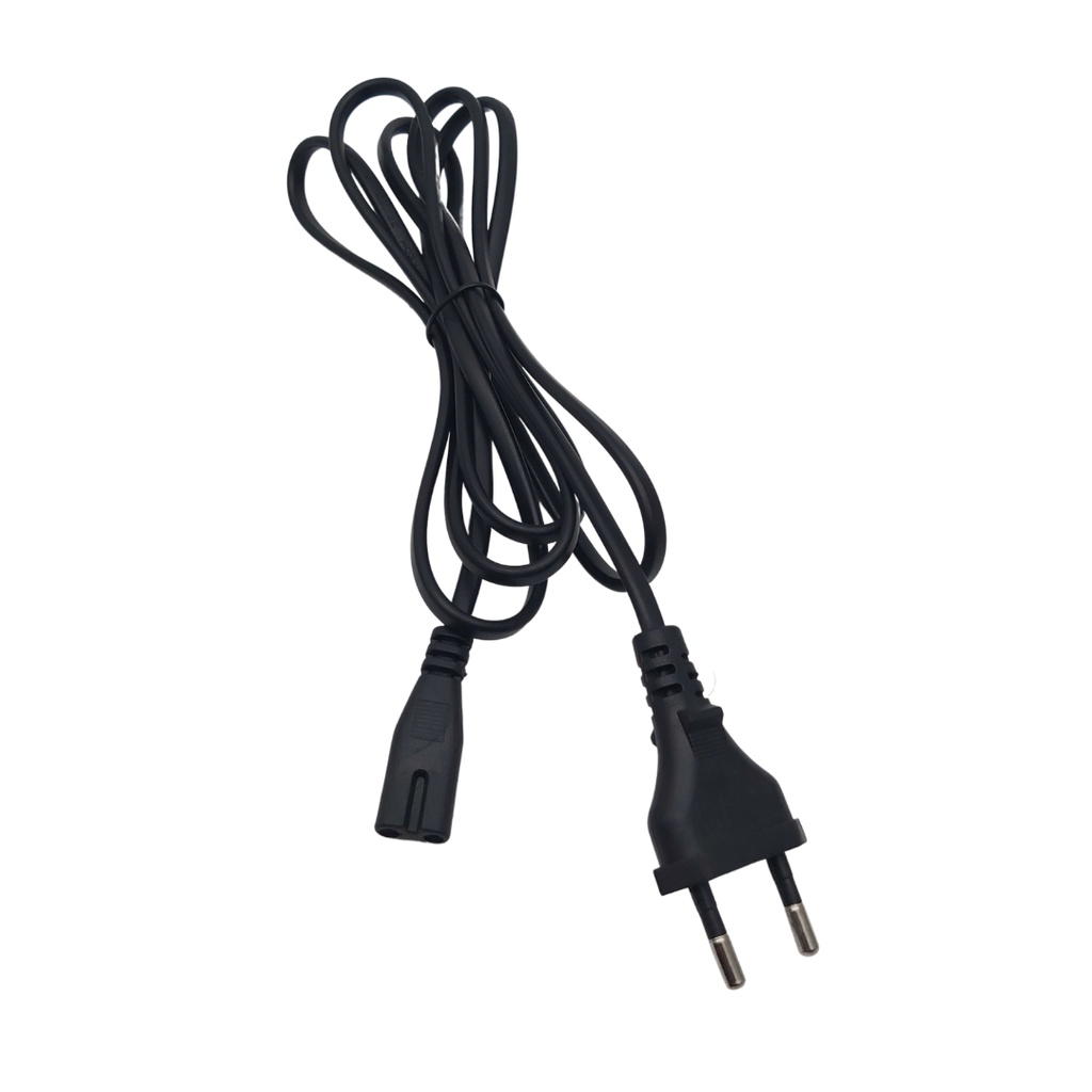 Jual Kabel Power 1.5M Kabel AC Angka 8 Kabel Listrik 2 Pin Kabel Radio ...