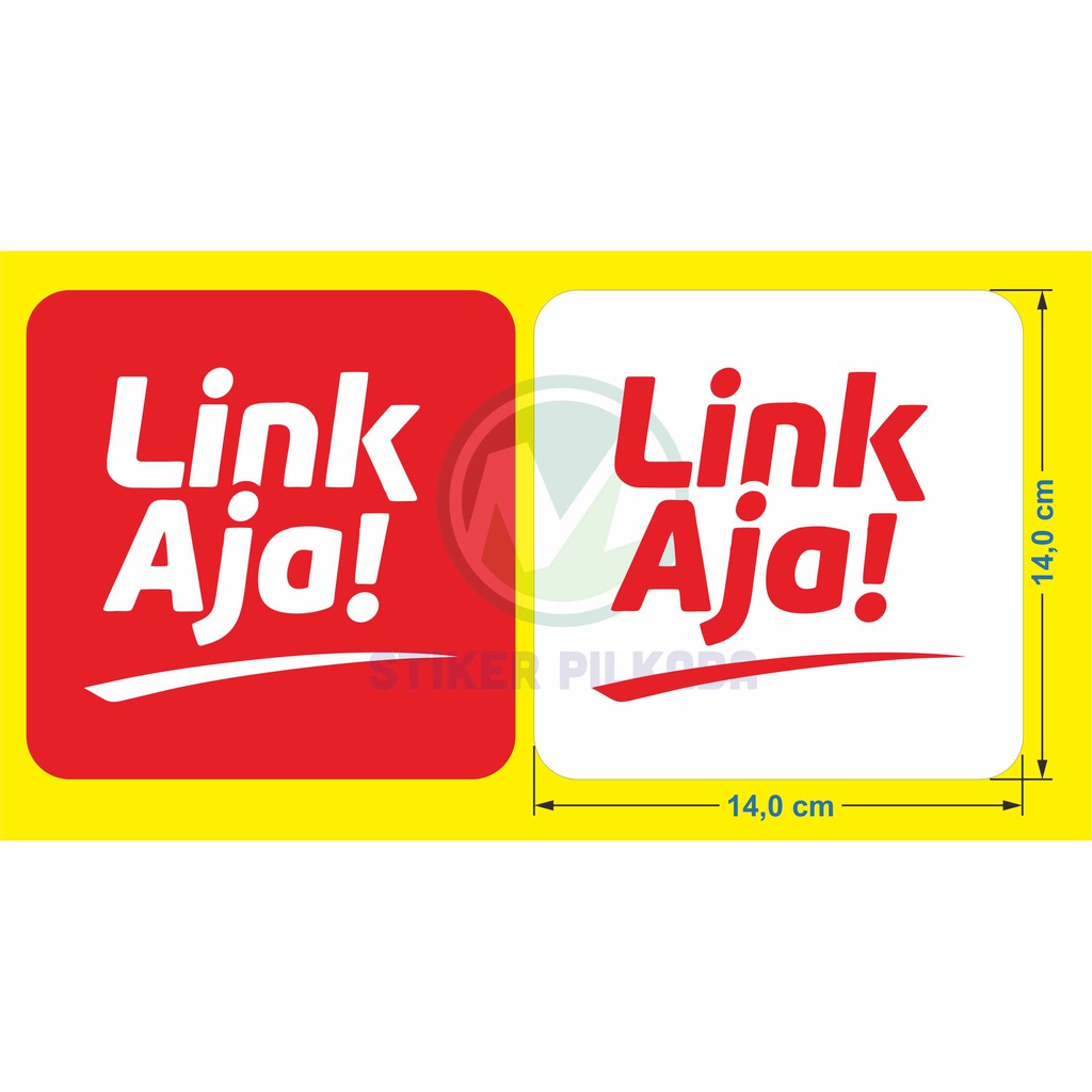 Jual STIKER VINYL LINK AJA KOTAK | Shopee Indonesia