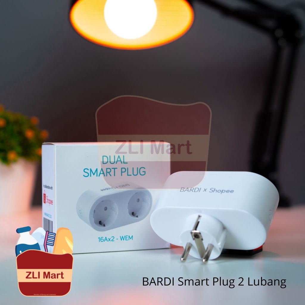 Jual BARDI Dual Smart Plug | Shopee Indonesia