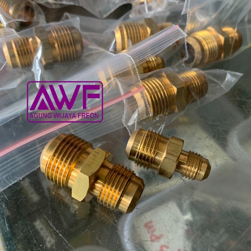 Jual Double Nepel Reduser Konektor PIPA AC ¼x⅜ ¼x½ ⅜x½ ⅜x⅝ ½x⅝ | Shopee ...