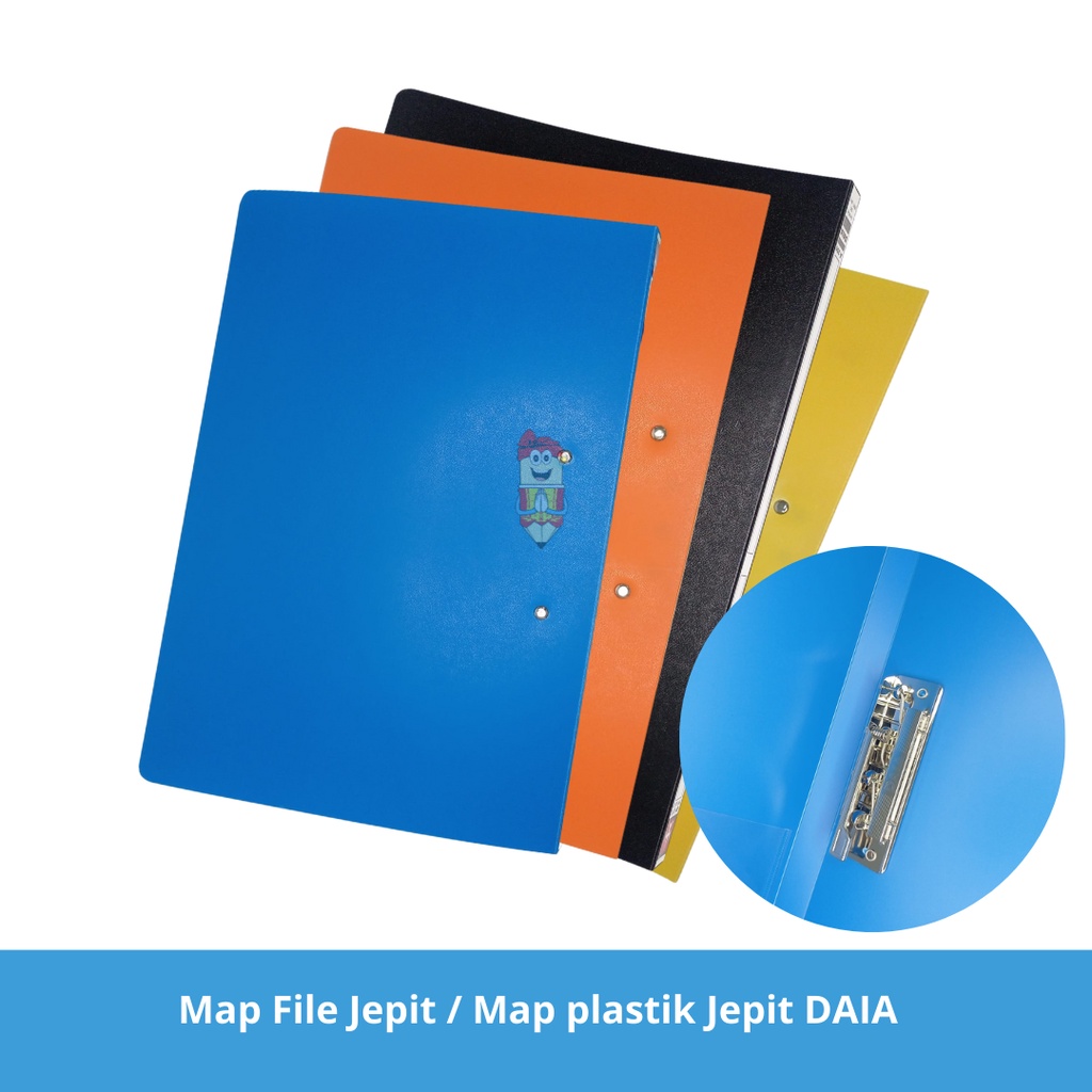 Jual Map File Jepit / Map plastik Jepit DAIA | Shopee Indonesia