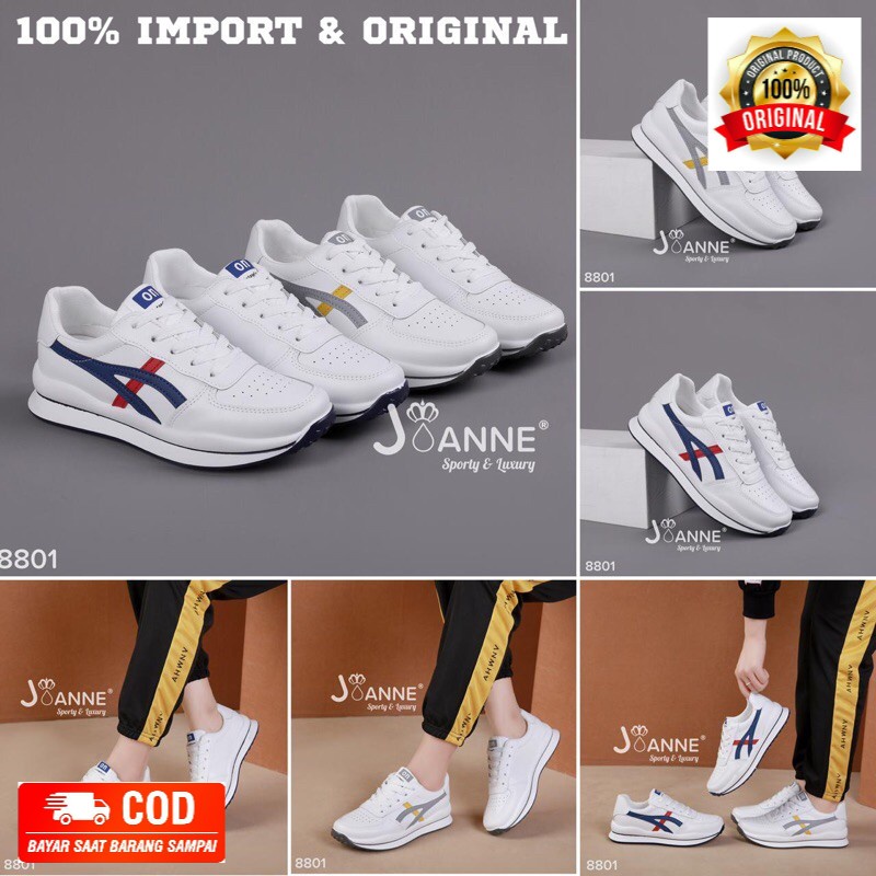 Jual RESTOCK! [ORIGINAL] JOANNE Leather Sneakers Shoes Sepatu Wanita ...
