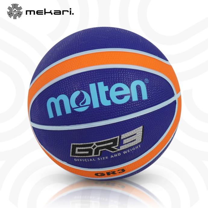 Jual Bola Basket Molten GR3 Blue ( Outdoor ) | Shopee Indonesia