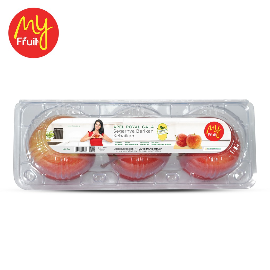 Jual My Fruit Apel Royal Gala USA 3 pcs | Shopee Indonesia