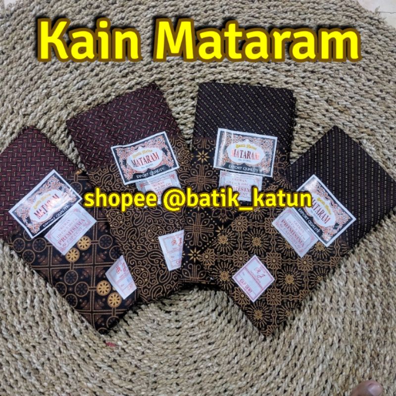 Jual Kain Batik Mataram | Kain Sarung | Kain Tumpal | Shopee Indonesia