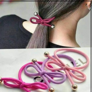 Jual KUNCIRAN RAMBUT KARET PITA / IKAT RAMBUT KOREA / GELANG PITA/KARET ...