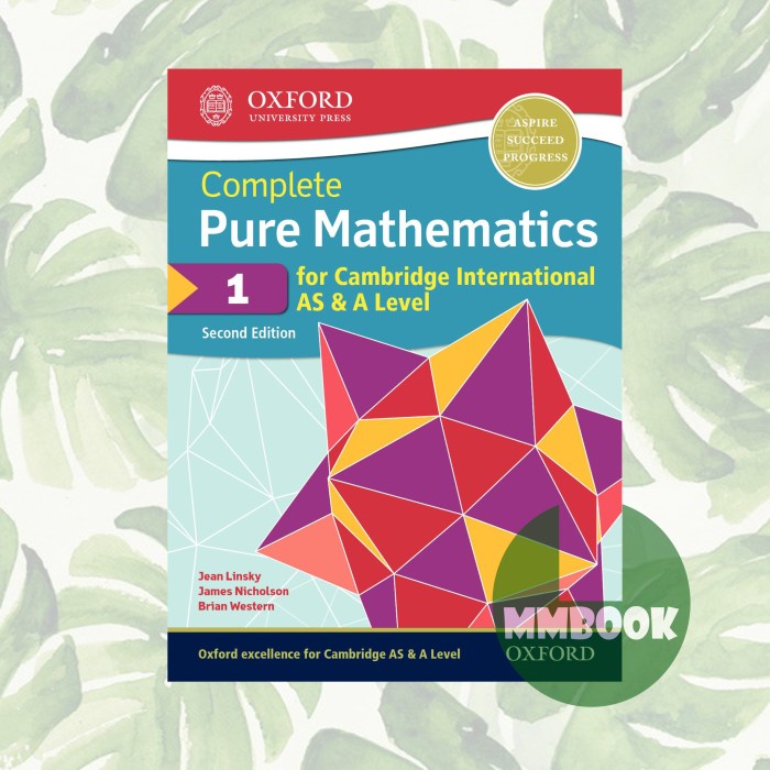 Jual Must Have!! Complete Pure Mathematics 1 For Cambridge ...