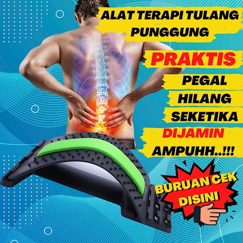 Jual Alat Terapi Sakit Pinggang Sandaran Punggung Bungkuk Lumbar Penunjang Kesehatan Penyangga ...
