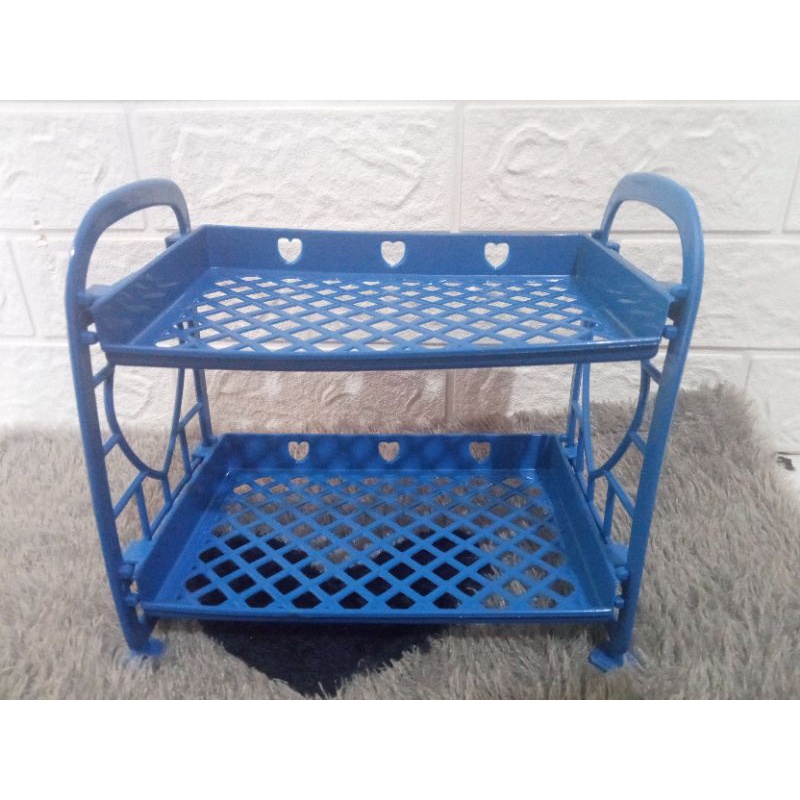 Jual Rak Susun Mini 2 Tingkat Cantik | Shopee Indonesia