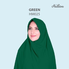 Jual Hudaiva Jilbab Marocco HM025 GREEN | Shopee Indonesia