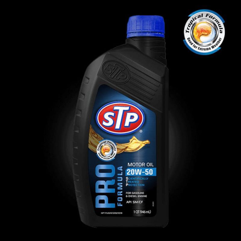 Jual PELUMAS/OLI STP PRO FORMULA MOTOR OIL SAE 20W-50 API SERVICE SN/CF ...