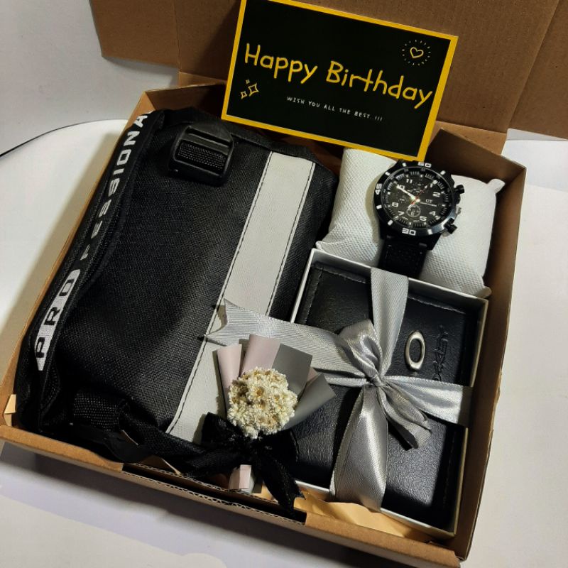 Jual HAMPERS COWOK MURAH | GIFT BOX COWOK | KADO ULANG TAHUN | HAMPERS ULANG TAHUN | KADO COWOK ...