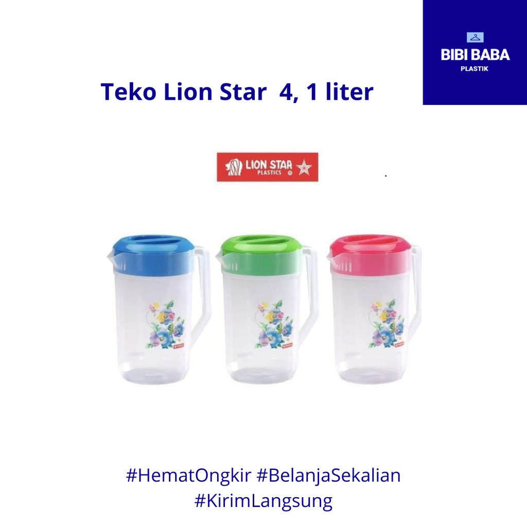 Jual Teko air / Tempat Minuman / Water Jug Lion Star 4,1 Liter | Shopee Indonesia
