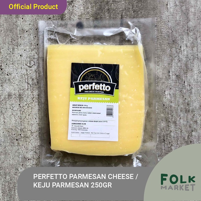 Jual PERFETTO Parmesan Cheese - Keju Parmesan 250gr | Shopee Indonesia