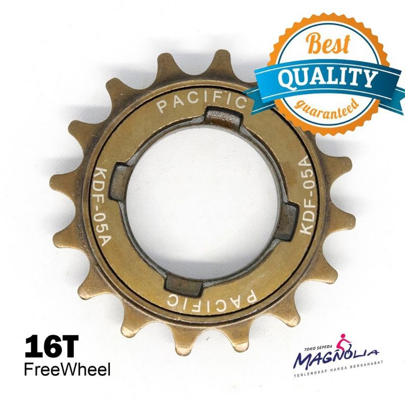 Jual FreeWheel Gear PACIFIC Sepeda 16T 18T Roda Gigi / Kriwil / Friwil ...