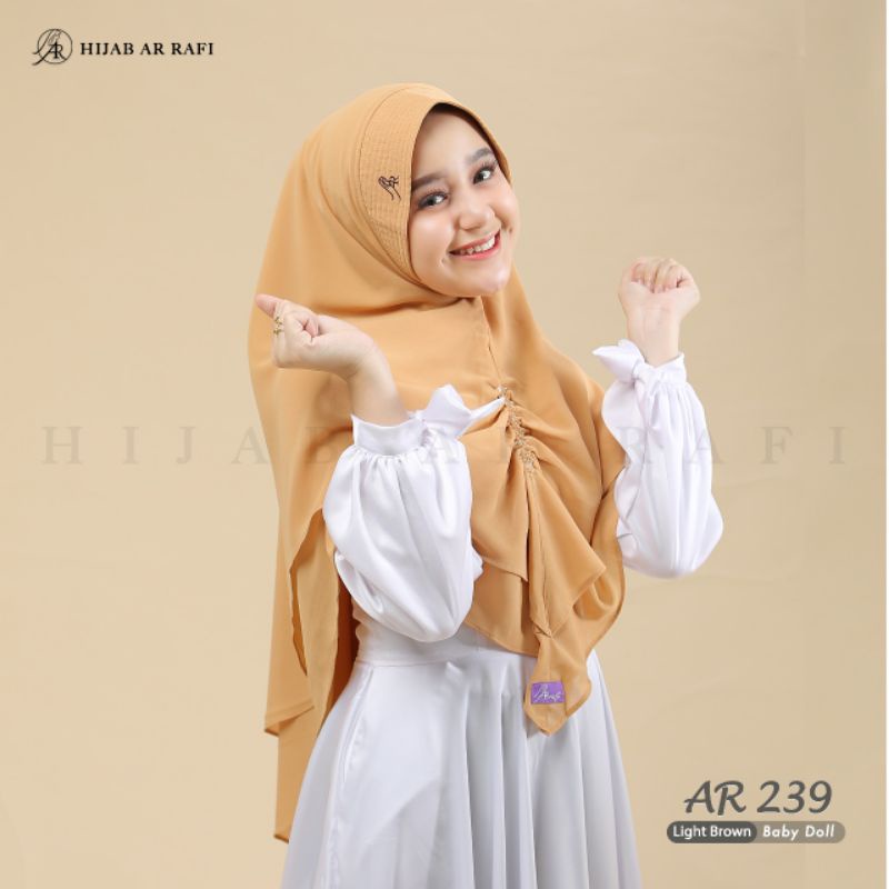Jual Terlaris √ AR 239 Hijab Ar Rafi || Khimar (Anniha Collection) | Shopee Indonesia