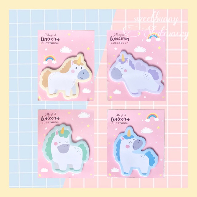 Jual Magical Unicorn Sticky Notes | Shopee Indonesia