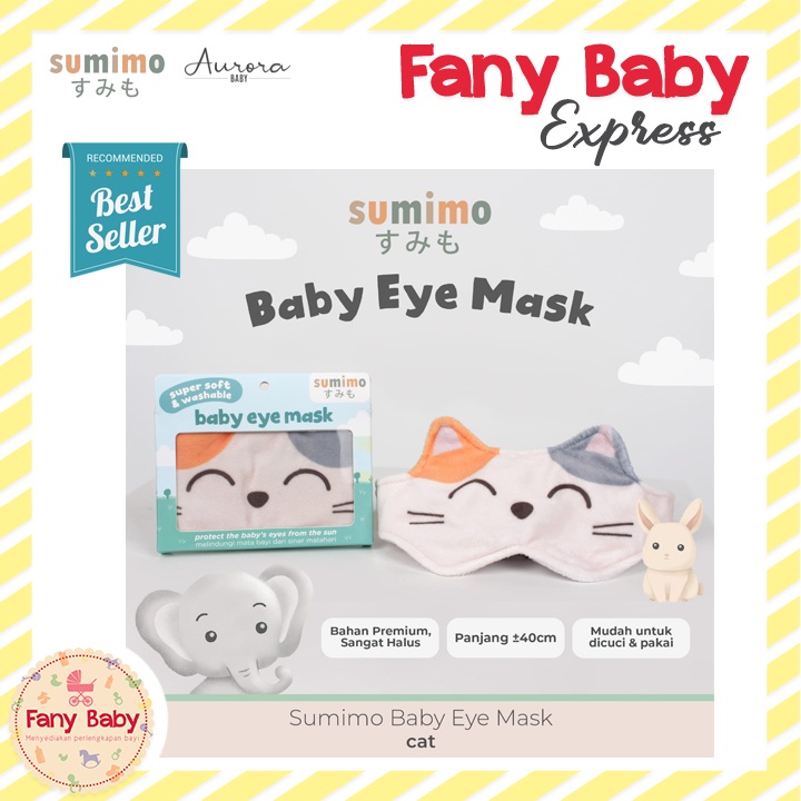 Jual SUMIMO BABY EYE MASK/KACAMATA BERJEMUR KAIN UNTUK BABY | Shopee ...