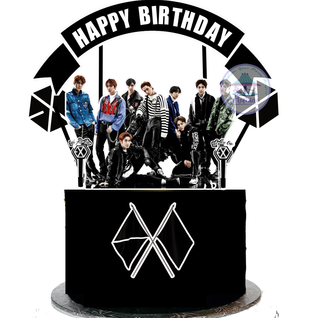 Jual Kpop BTS EXO cake topper | Shopee Indonesia
