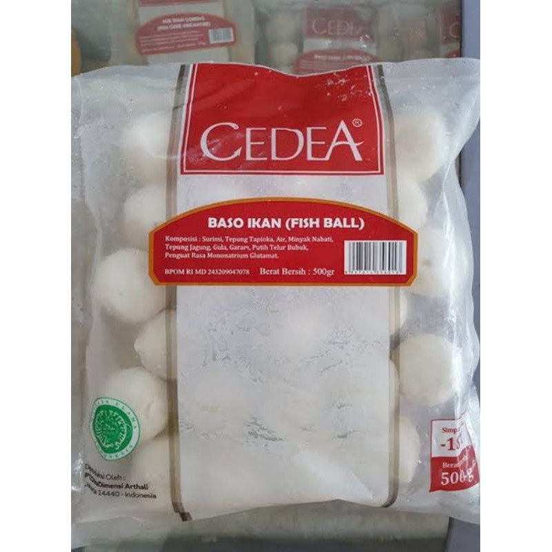 Jual Cedea Baso Ikan Sedang 500gr | Shopee Indonesia