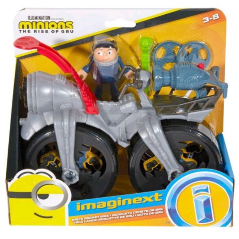 Jual Imaginext Minions Rise of the Gru - Gru's Rocket Bike | Shopee ...