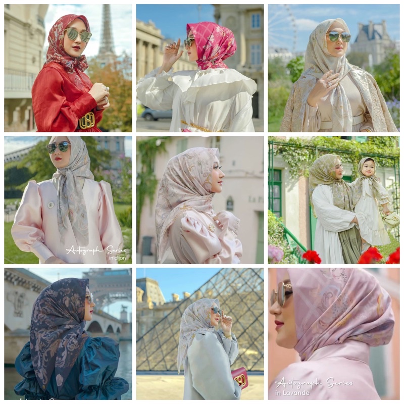 Jual Buttonscarves Autograph series / Sevilla Series / El Mar Minorca ...
