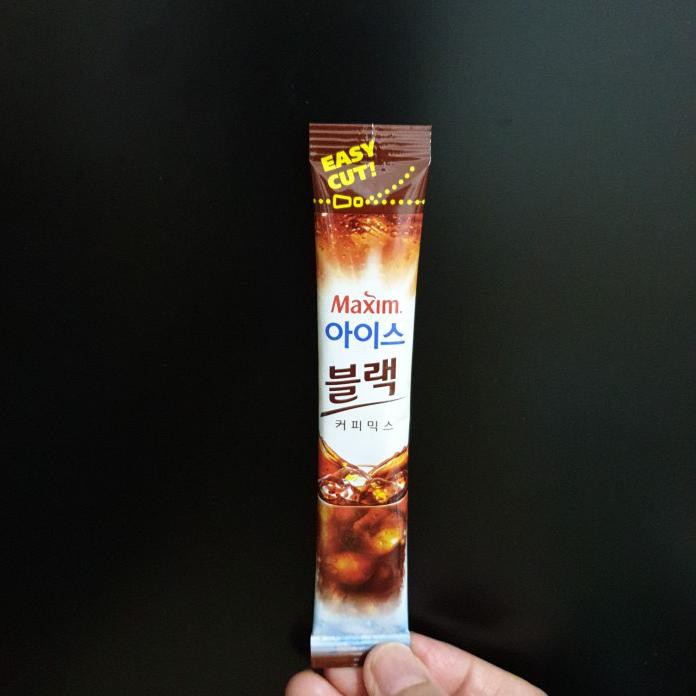 Jual ECERAN MAXIM ICE BLACK COFFEE MIX KOREA | Shopee Indonesia