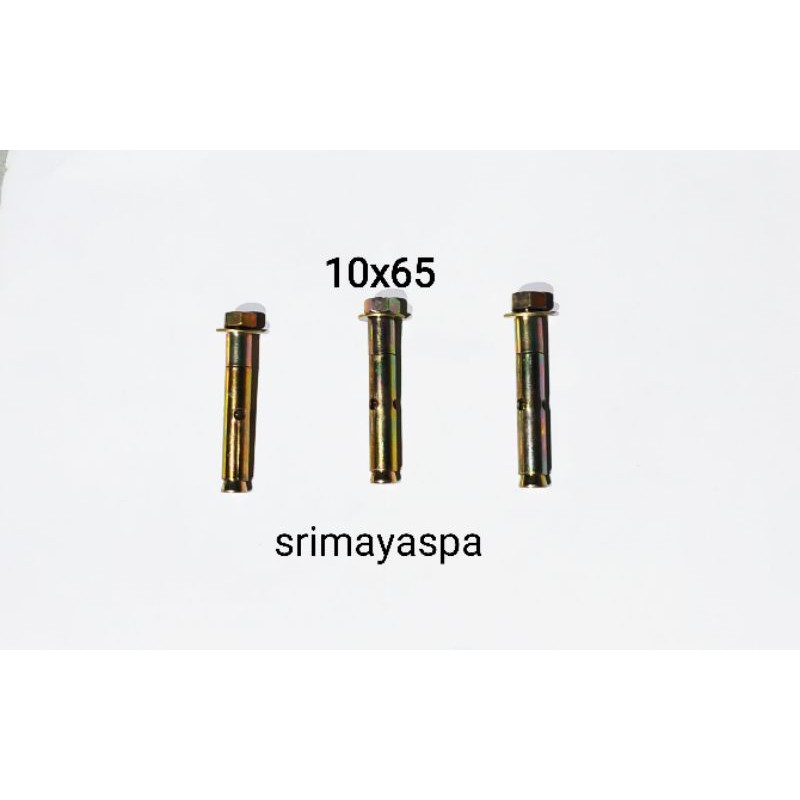 Jual DYNA BOLT BAUT BETON BAUT TANAM 10x65 3INCI | Shopee Indonesia