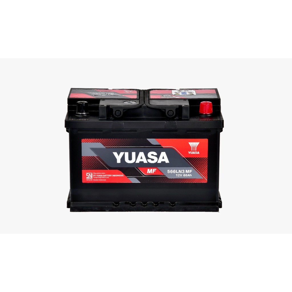 Jual Yuasa Aki Mobil 566LN3-MF 100% ORIGINAL | Shopee Indonesia