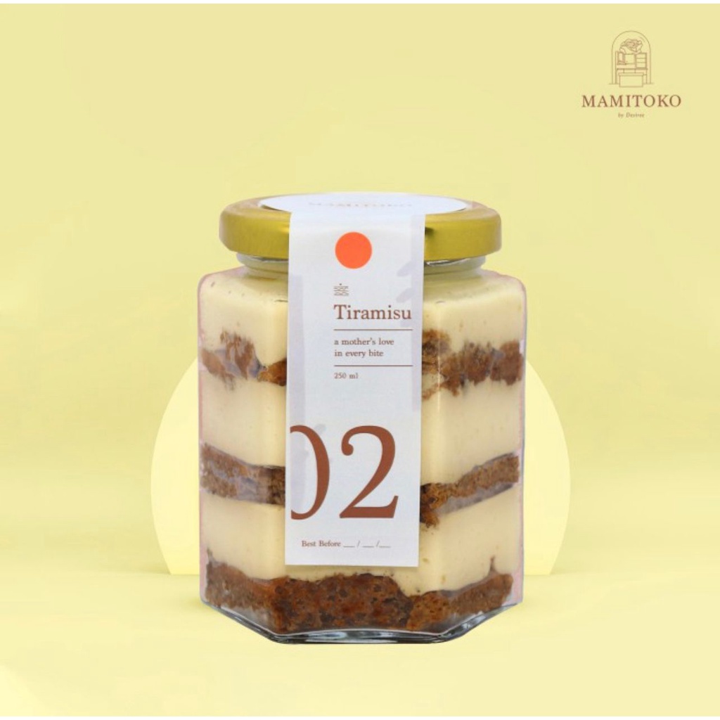 Jual Mamitoko - Cake In Jar Tiramisu non alkohol | Shopee Indonesia