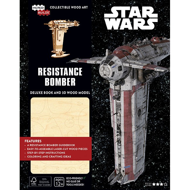 Jual Incredibuilds - [Star Wars Edition - Resistance Bomber ] | Shopee ...
