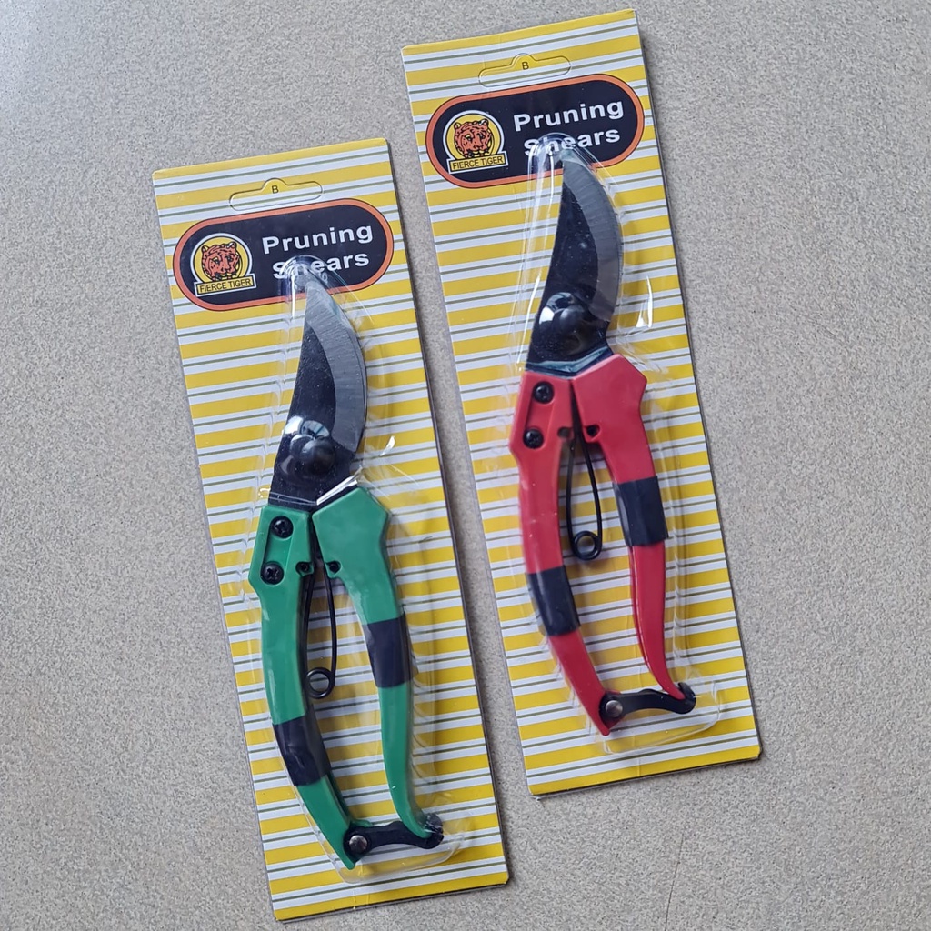 Jual Gunting Ranting 7 INC Fierce Tiger Gagang Plastik S2605 | Shopee ...