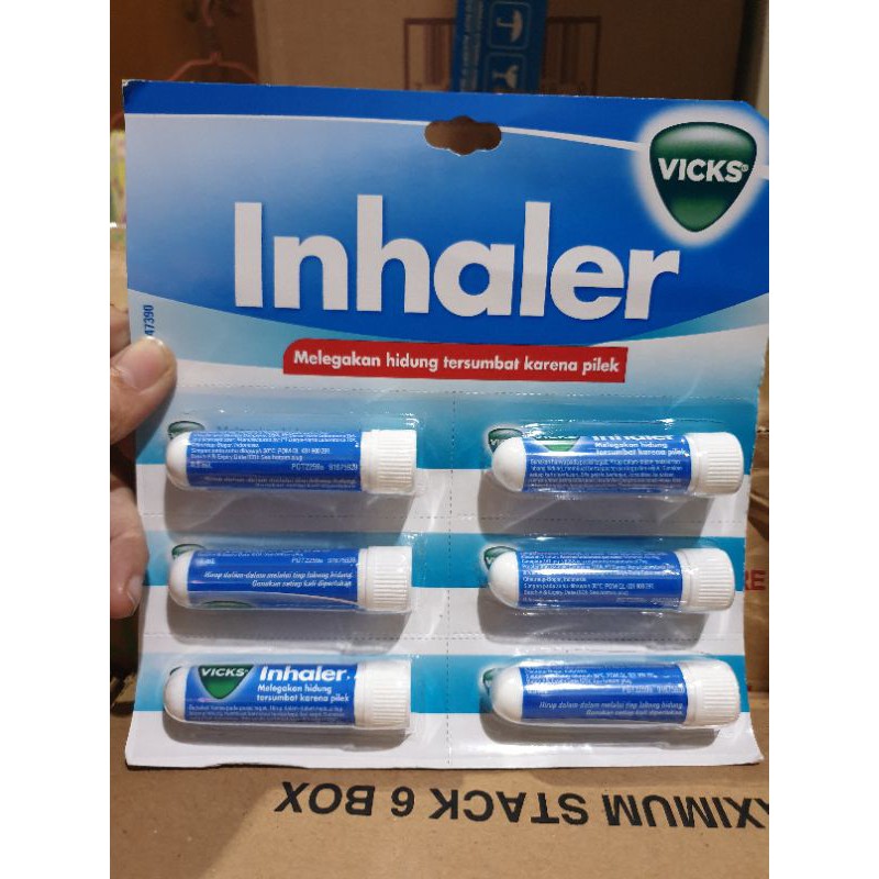 Jual Vicks Inhaler 0,5 ml Pelega Hidung Pilek Tersumbat Pernapasan ...