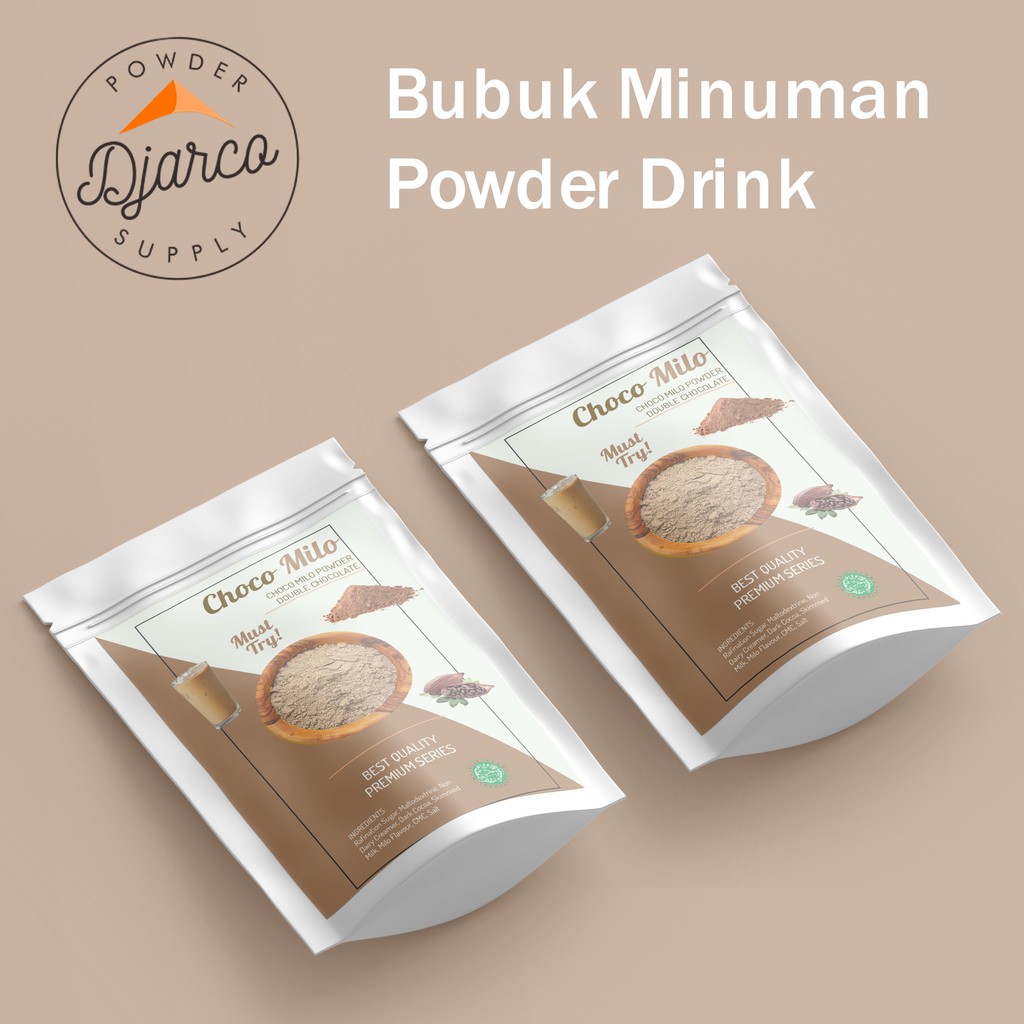 Jual 1000 GRAM/1 KG PREMIUM CHOCO MILO POWDER DRINK - SERBUK BUBUK ...