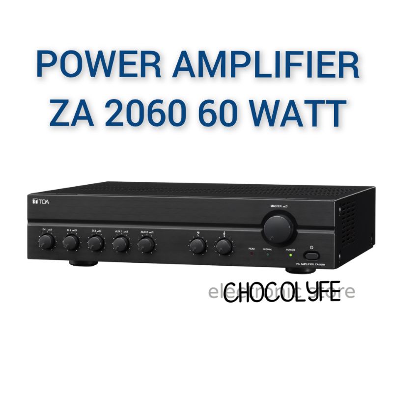 Jual AMPLI TOA 60 WATT AMPLIFIER TOA ZA 2060 ORIGINAL TOA 100% BARU | Shopee Indonesia
