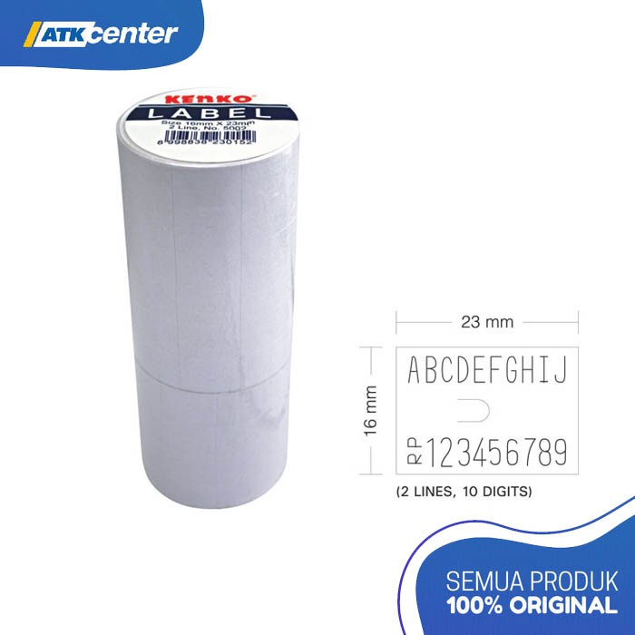Jual Label Harga Kenko 5002 (2 Baris) | Shopee Indonesia