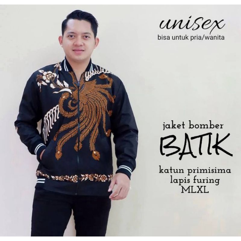Jual JAKET BATIK PRIA||JAKET BATIK ASLI SOLO||JAKET BATIK BOMBER PRIA ...