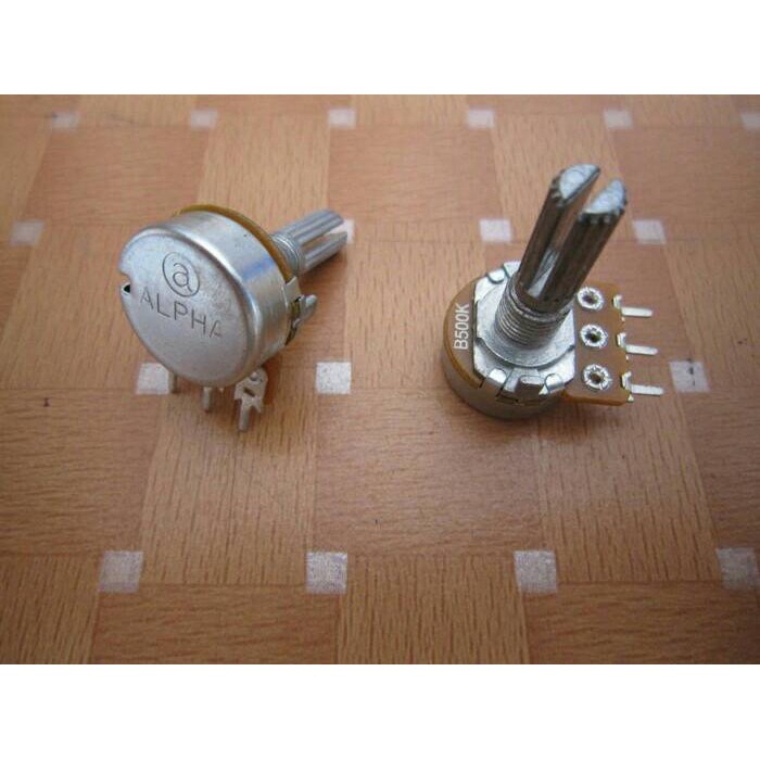 Jual Potensio Mono 5K / 10K / 500K dst Merk A-Plus Pengganti Merk Alpha ...