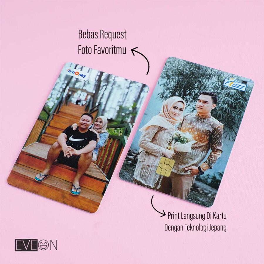 Jual Custom Emoney Mandiri / Flazz BCA Gen 2 Cetak 2 Sisi ...