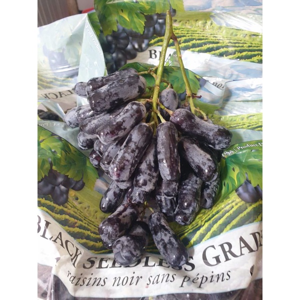 Jual Anggur Hitam Sweet Sapphire,manis Non biji,buah anggur palembang ...