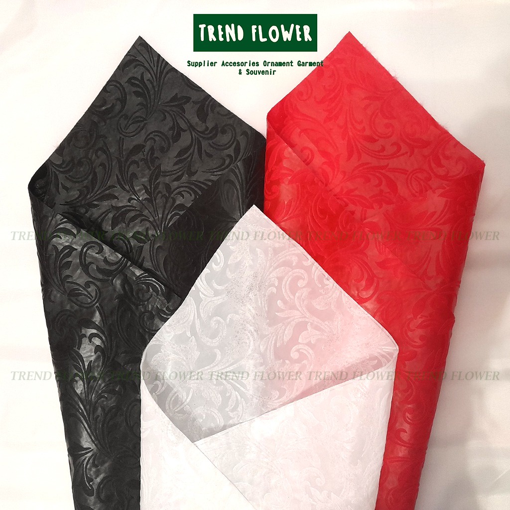 Jual Flower Wrap kertas tissue Embossed cellophane Flower Buket Bunga ...