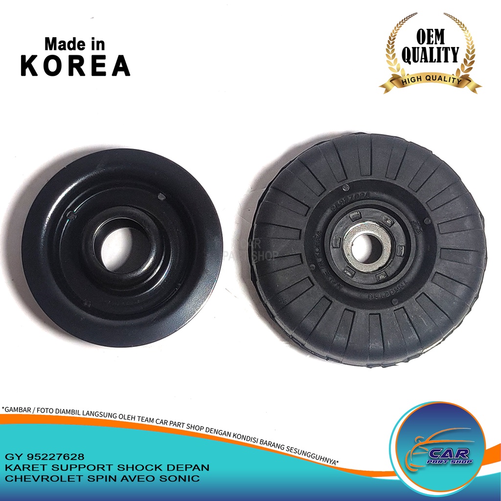 Jual KARET SUPPORT SHOCK DEPAN CHEVROLET SPIN AVEO SONIC OEM KOREA ...