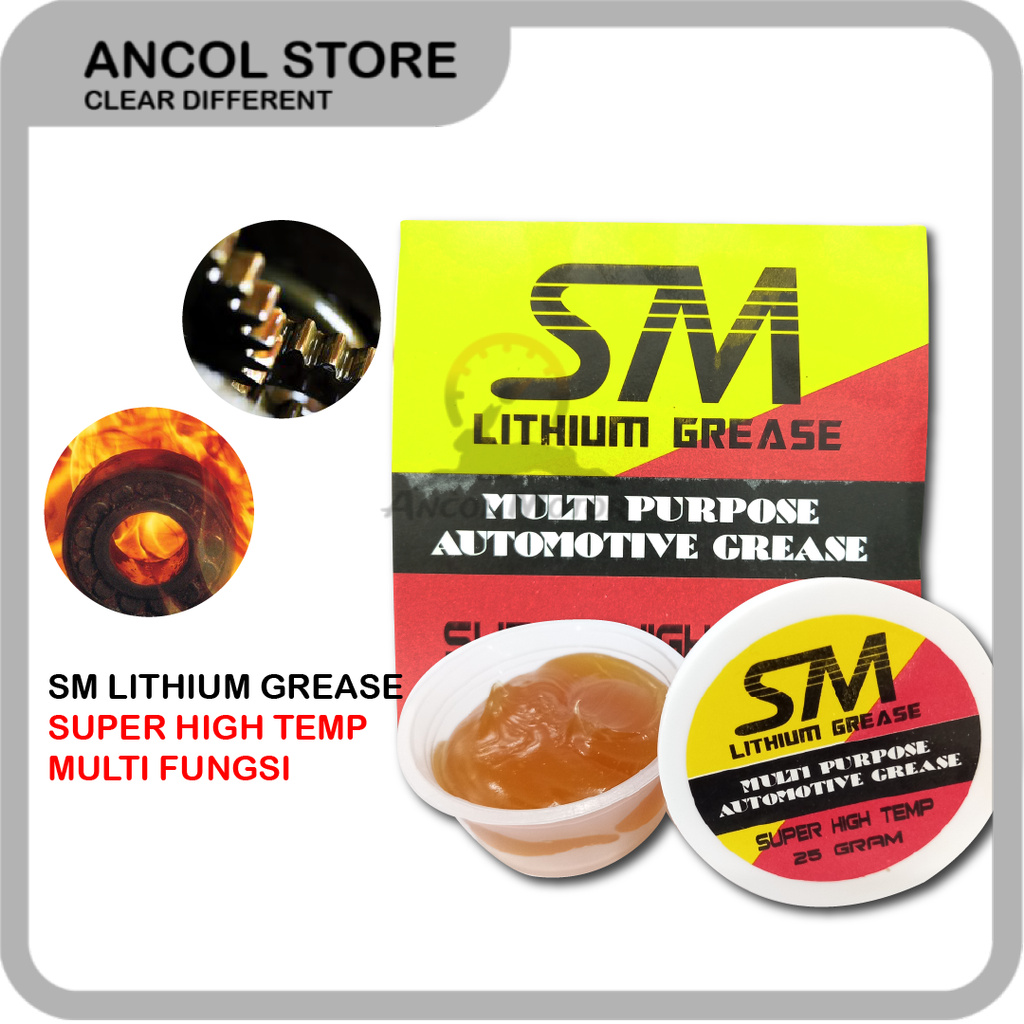 Jual Grease CVT SM Stempet Pelumas Gemuk Motor Matic 25 gram | Shopee ...